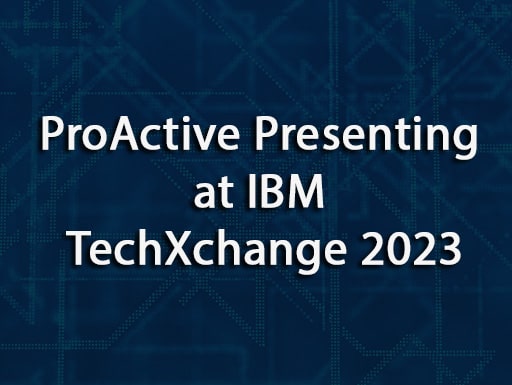 ProActive Presenting at IBM TechXchange 2023